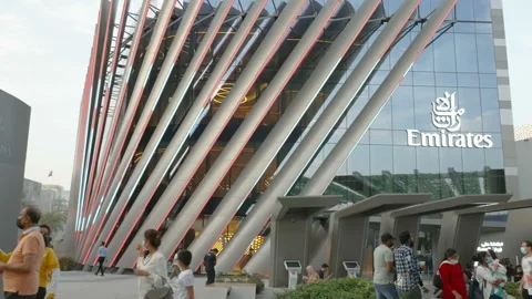 The Emirates building inside the World E... | Stock Video | Pond5