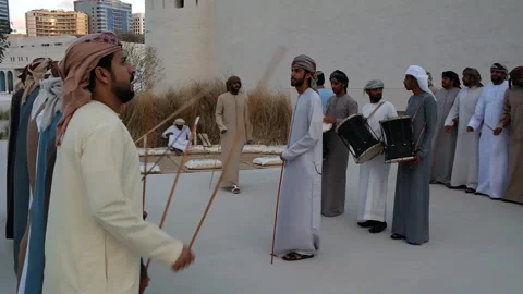 Uae Traditional Dance Stock Video Footage | Royalty Free Uae ...