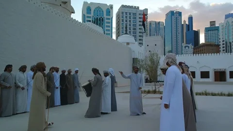 Uae Traditional Dance Stock Video Footage | Royalty Free Uae ...