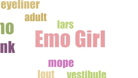 Emo Girl Stock Videos – Royalty-Free HD & 4K Videos