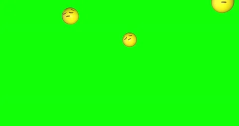 Sad Emoji Green Screen Stock Video Footage | Royalty Free Sad Emoji ...