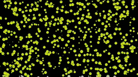 Emoticon Animation: yellow smile face.Ch... | Stock Video | Pond5