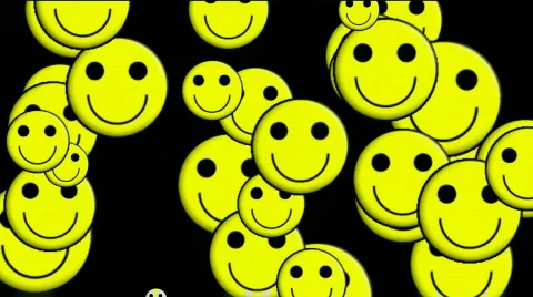 Emoticon Animation:yellow smile face.Chi... | Stock Video | Pond5