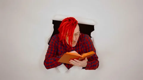 Book Reading Studio Stock Videos – Royalty-Free HD & 4K Videos