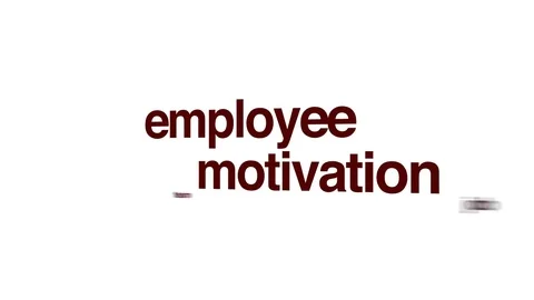 Employee motivation animated word cloud. | Stock Video | Pond5
