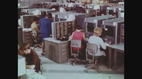 Employees working at National Computer Center ~ FREE Video ~ #44587419