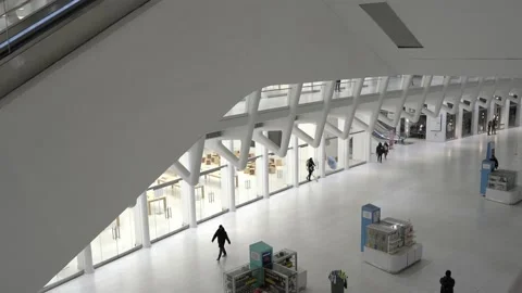 Empty Apple Store in Oculus Mall. World ... | Stock Video | Pond5