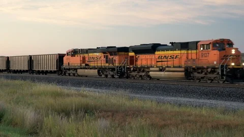 Bnsf Train Stock Video Footage | Royalty Free Bnsf Train Videos | Pond5