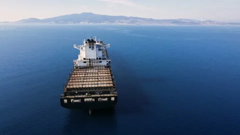 Ship When It Anchorage Stock Video Footage | Royalty Free Ship When It ...