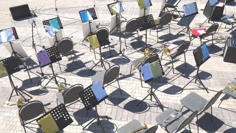 Empty Music Score Stock Videos – Royalty-Free HD & 4K Videos