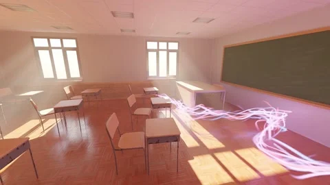 Class Room 3D Stock Videos – Royalty-Free HD & 4K Videos