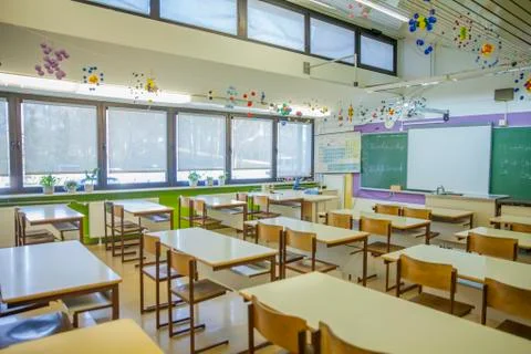 Empty Classroom Stock Photos ~ Royalty Free Images | Pond5