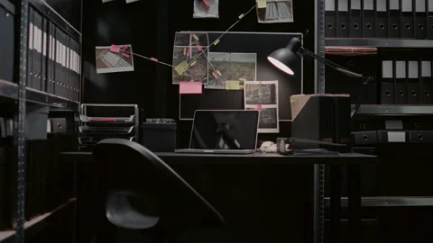Empty evidence room equipped with detect... | Stock Video | Pond5