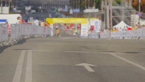 Marathon Finish Stock Footage ~ Royalty Free Stock Videos | Pond5