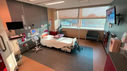 Hospital Patient Room Empty Stock Video Footage | Royalty Free Hospital ...