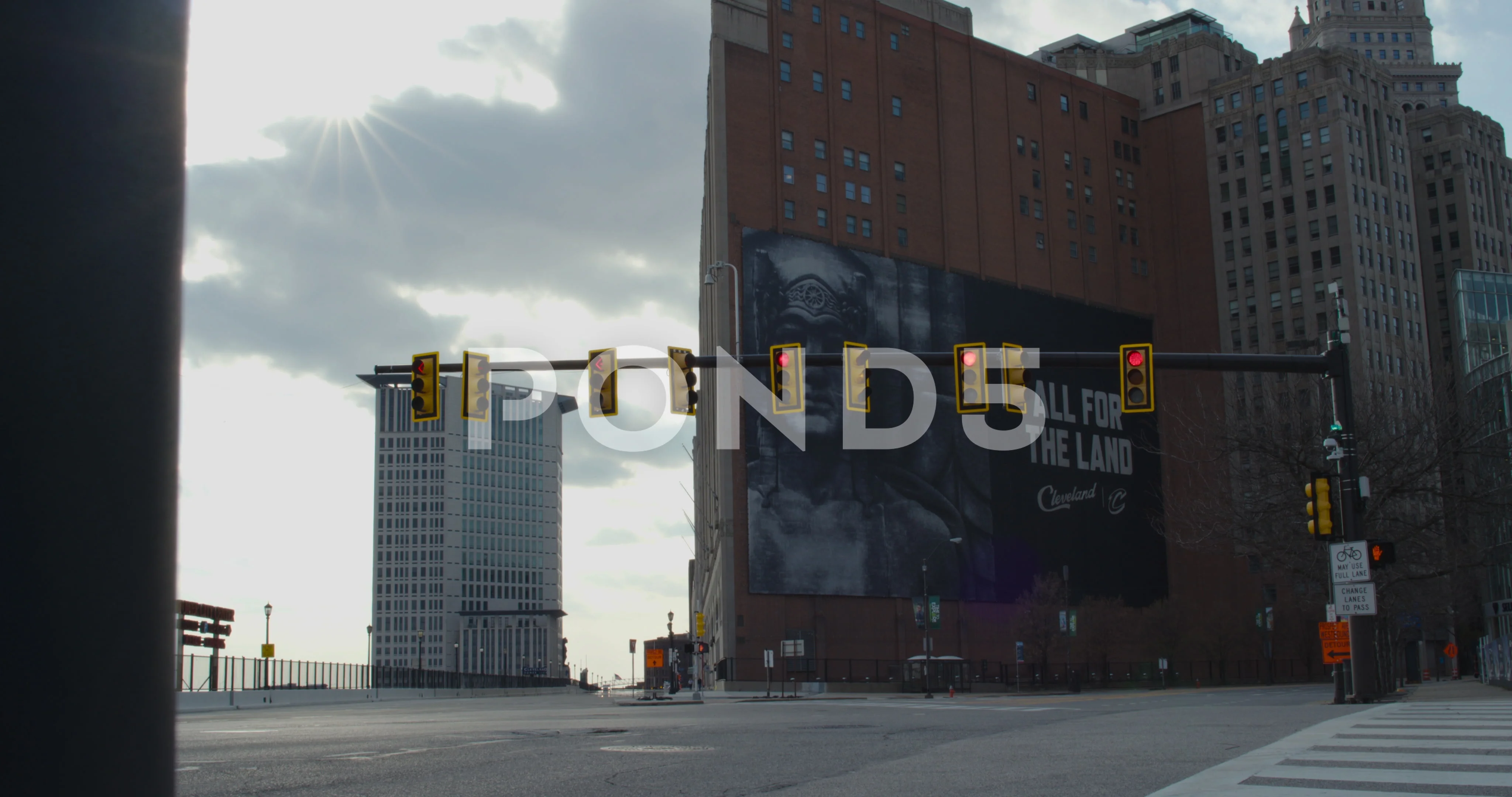 Empty City Intersection