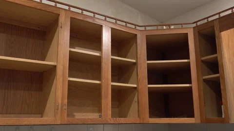 Empty Kitchen Cabinet Stock Videos – Royalty-Free HD & 4K Videos | Pond5