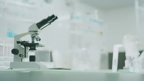 Microscope Empty Stock Footage ~ Royalty Free Stock Videos | Pond5