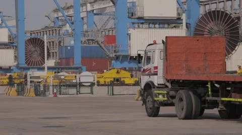 Warehouse Lorry Stock Video Footage | Royalty Free Warehouse Lorry ...