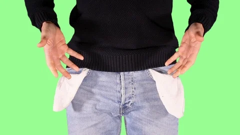 Empty Pockets Stock Footage ~ Royalty Free Stock Videos | Pond5