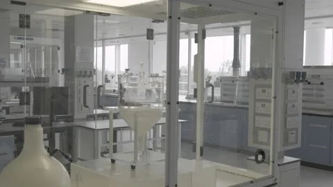 Empty Science Lab Stock Video Footage | Royalty Free Empty Science Lab ...