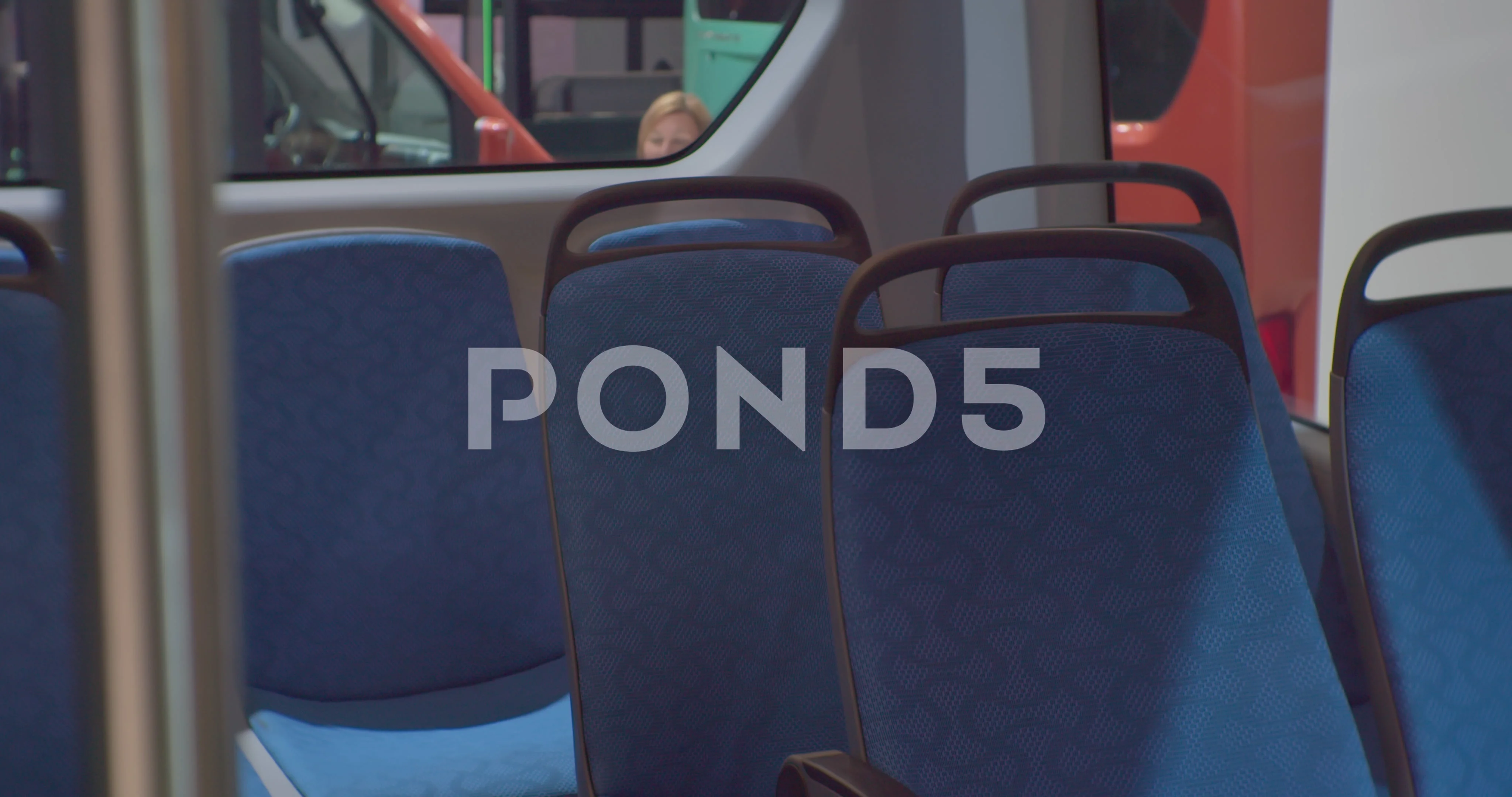 Futuristic Bus Interior