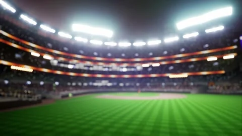 empty stadium arena with animated fans c... | Stock Video | Pond5