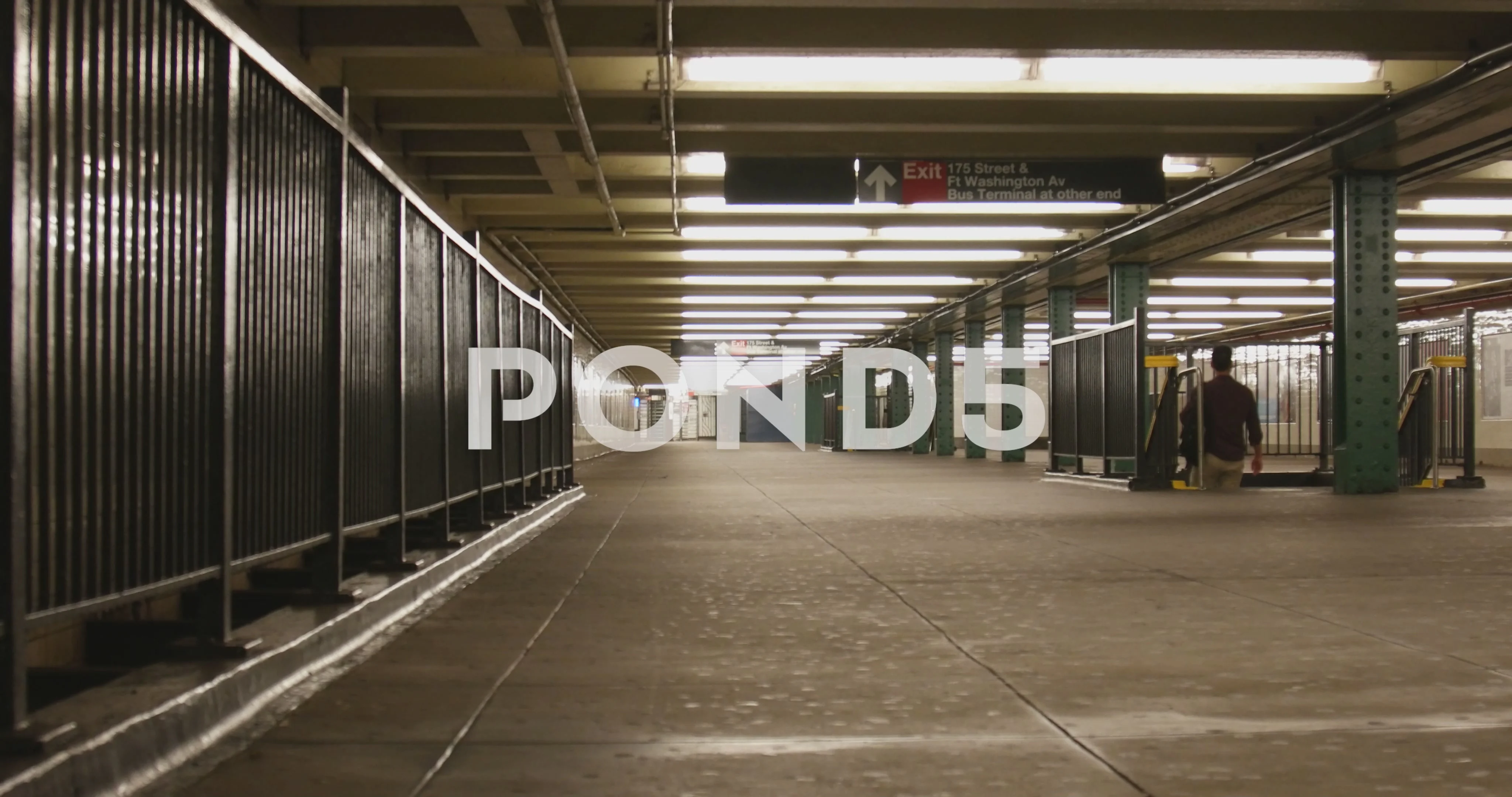 Empty Subway Station