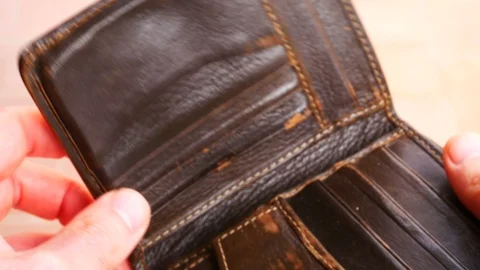Empty Wallet Stock Video Footage | Royalty Free Empty Wallet Videos | Pond5