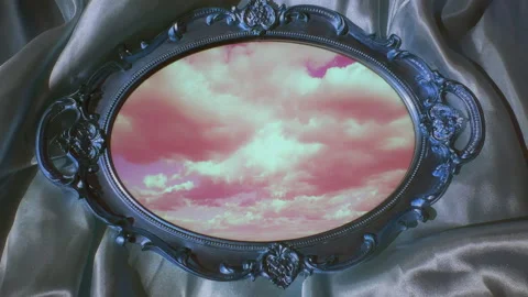 Enchanted Mirror Sky Reflection Magical ... | Stock Video | Pond5