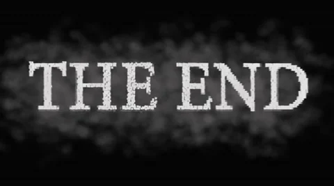 THE END. Animation Bumper Logo for Trail... | Stock Video | Pond5