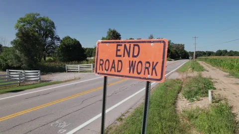 Roadblock Work Stock Footage ~ Royalty Free Stock Videos | Pond5