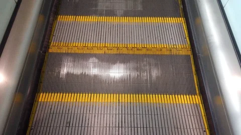 End of ThyssenKrupp Express Walkway at T... | Stock Video | Pond5