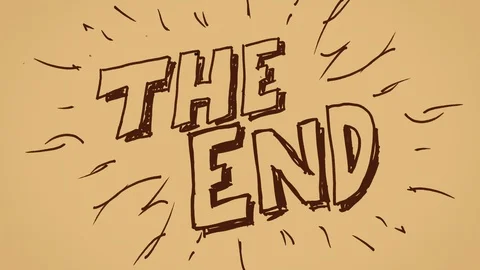 Vintage The End Stock Footage ~ Royalty Free Stock Videos | Pond5