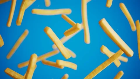 French Fries Falling Stock Videos – Royalty-Free HD & 4K Videos