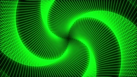endless animation, green, lines, star sh... | Stock Video | Pond5