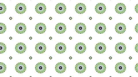 Endless animation of a seamless tile flo... | Stock Video | Pond5