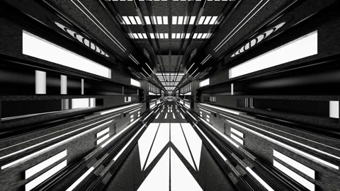 Tunnel Black and White Stock Video Footage | Royalty Free Tunnel Black ...