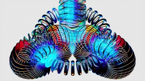 Endless loop video render. Abstract ener... | Stock Video | Pond5