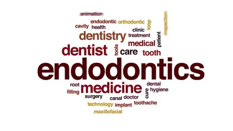 Endodontics animated word cloud, text de... | Stock Video | Pond5