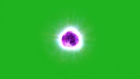 Energy Ball cluster with green screen ba... | Stock Video | Pond5