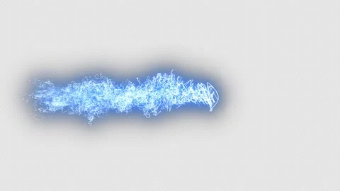 Energy Blue Line, electricity, VFX Elem... | Stock Video | Pond5