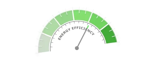 Energy efficiency value measuring device... | Stock Video | Pond5