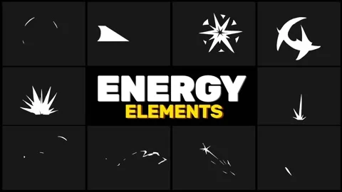 After Effects Template: Energy Elements #225644593 | Pond5