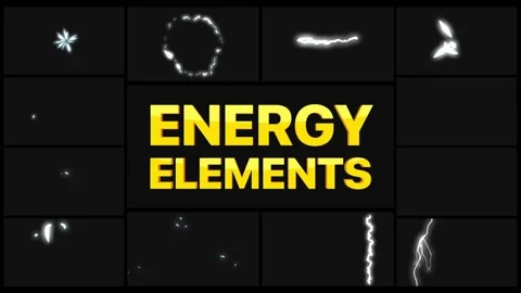 Energy Elements | After Effects ~ After Effects #154169763