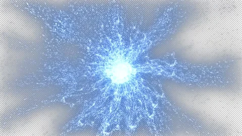 Energy explosion blue, VFX Cut, Transiti... | Stock Video | Pond5