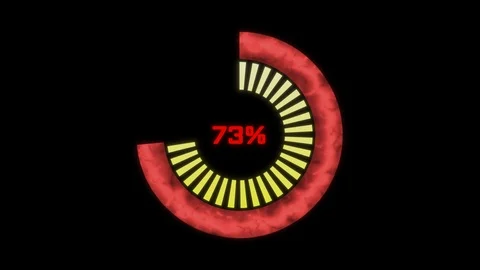 Energy Progress Bar Animation From 1 To ... | Stock Video | Pond5
