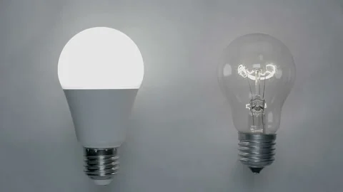 Energy-saving, eco-friendly Led bulb lam... | Stock Video | Pond5