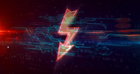 Energy symbol abstract loopable animatio... | Stock Video | Pond5