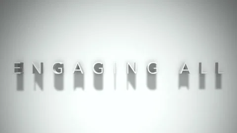 engaging all 3D title animation white te... | Stock Video | Pond5